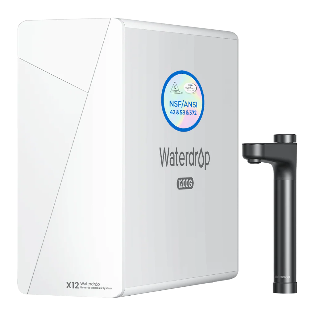 Waterdrop X12-B Reverse Osmosis System With 3-Years Extended Warranty ...
