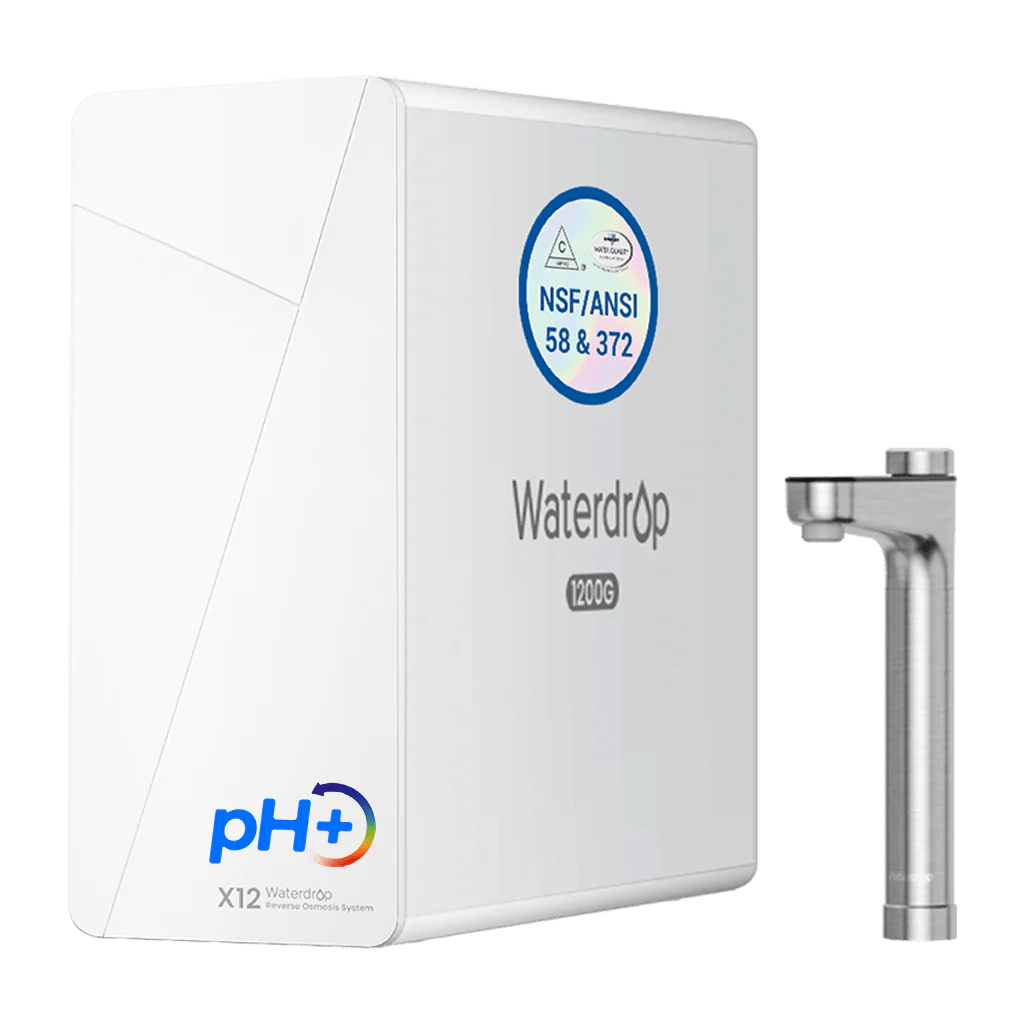 Waterdrop X12 Reverse Osmosis System With 2-Years Extended Warranty ...